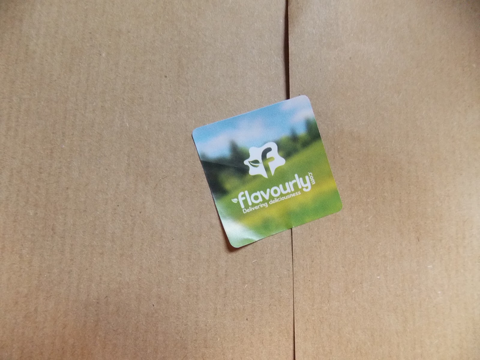 Angie Cupcake Reviews: Flavourly.com Subscription Box