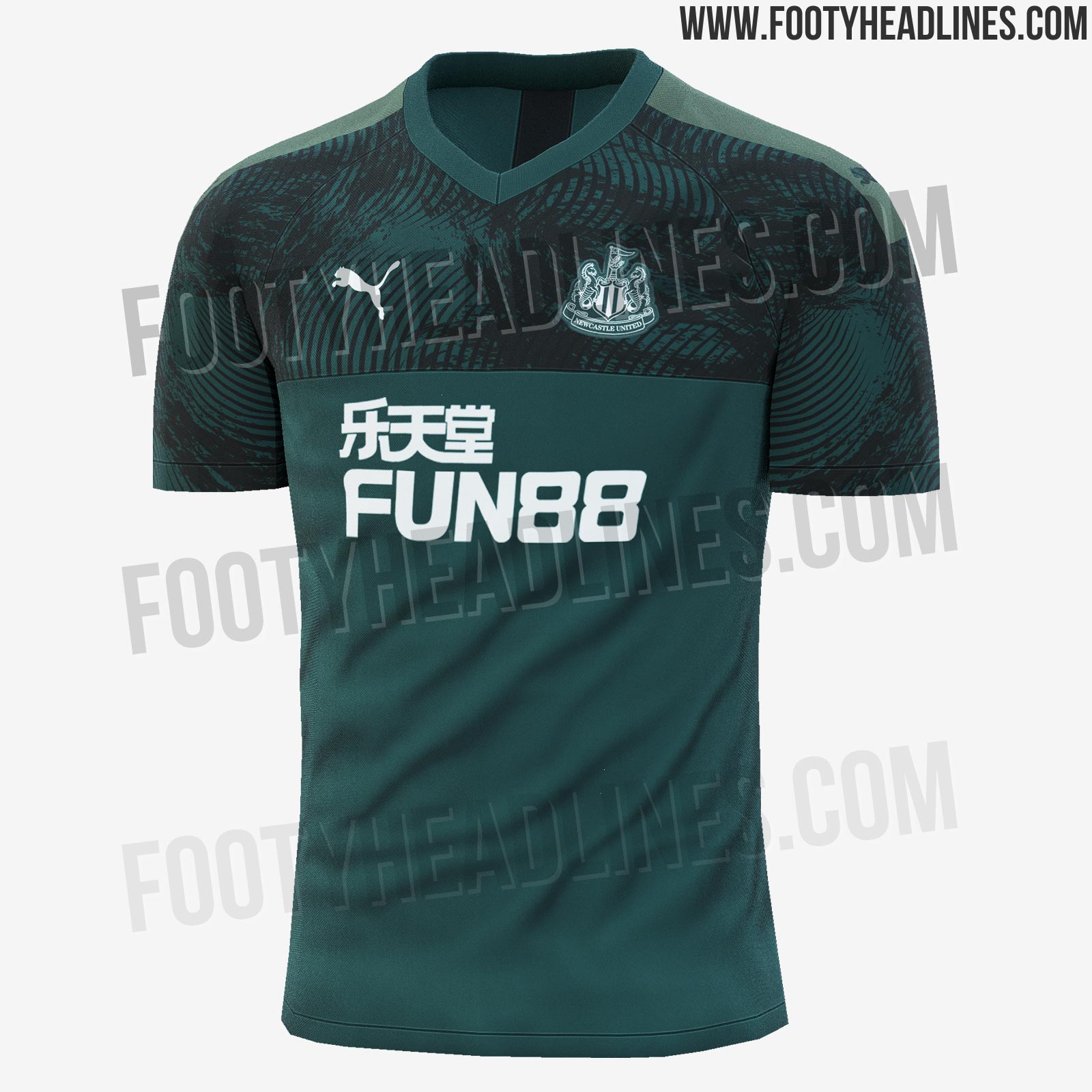 Newcastle United 19-20 Home, Away & Third Kits Leaked - Footy Headlines