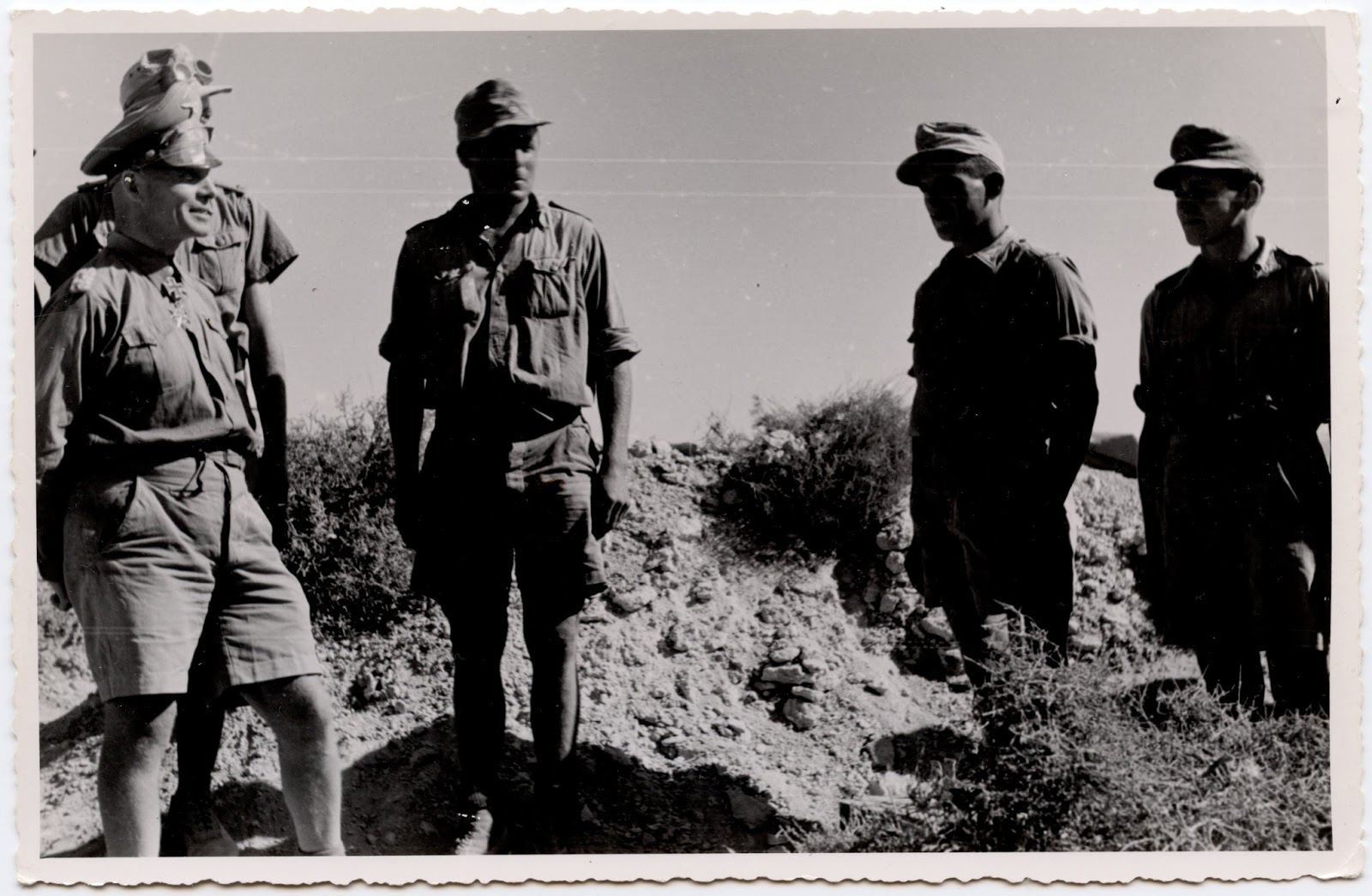 NAZI JERMAN: Foto Erwin Rommel Sebagai Panglima Afrikakorps