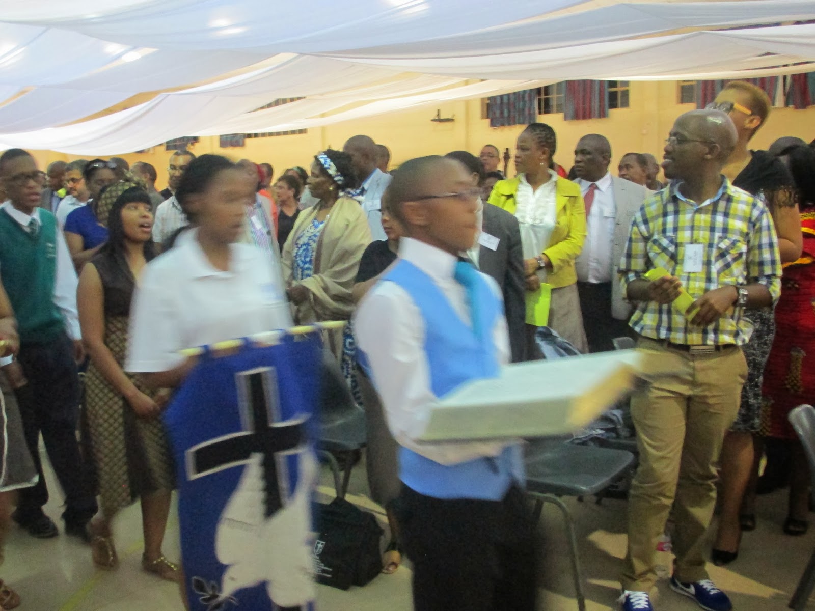 Loletta in Namibia: Thursday Evening Opening Worship I