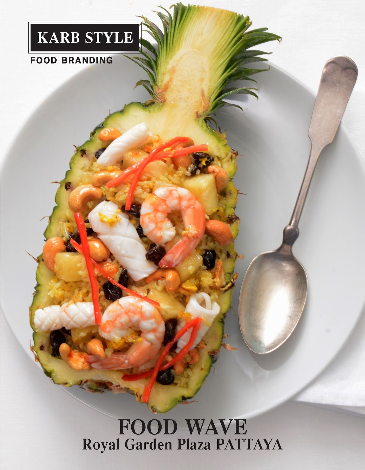 Thai Food - FOOD WAVE, Royal Garden Plaza PATTAYA.