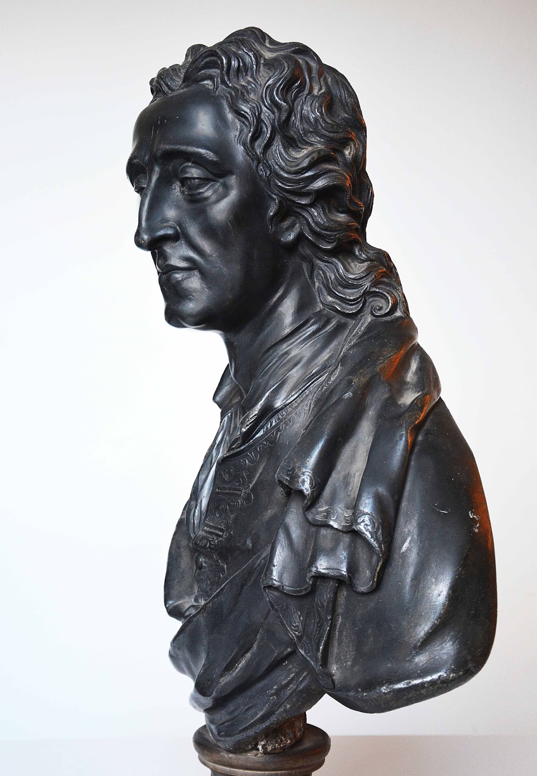 Bath, Art and Architecture: A Lead Bust of John Locke in the Bodleian ...