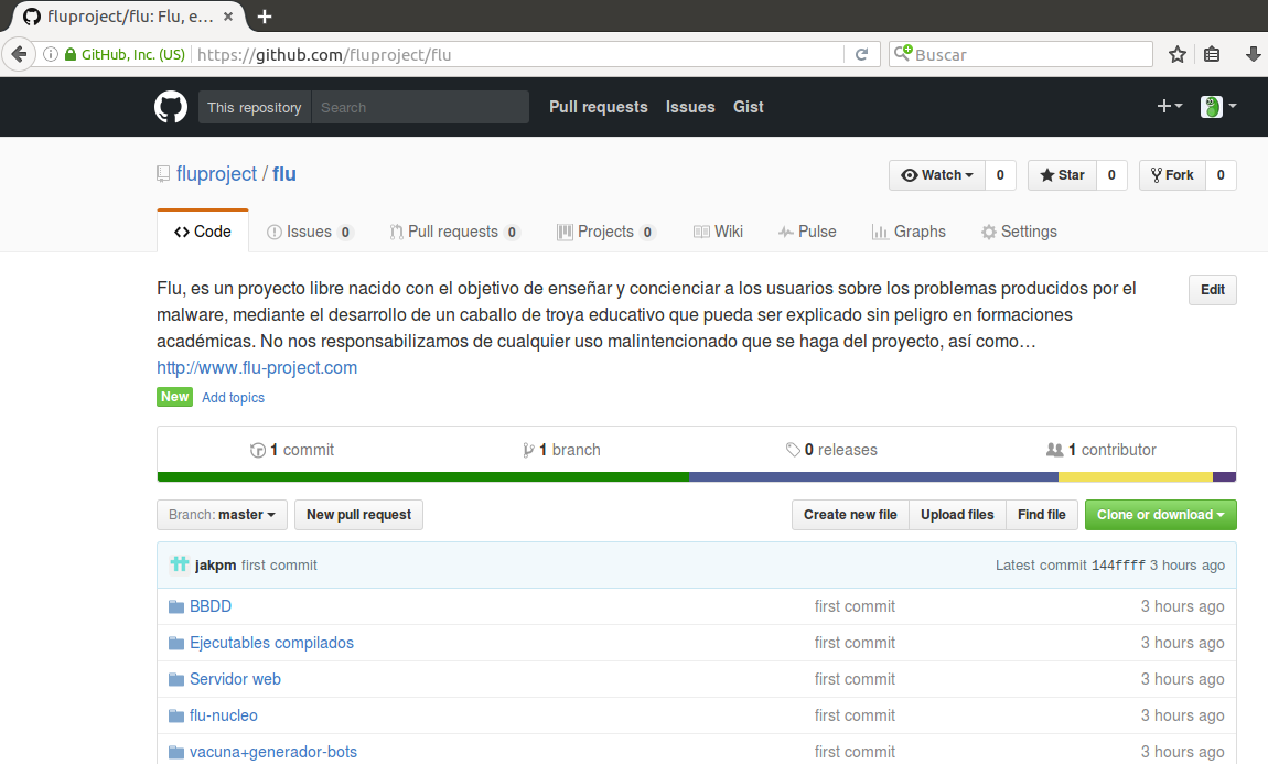 Ya tienes disponible Flu desde nuestra cuenta de GitHub ~ Flu Project