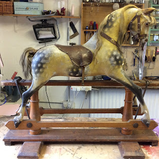 Our Antique Rocking Horses .... | The Rocking Horse Works