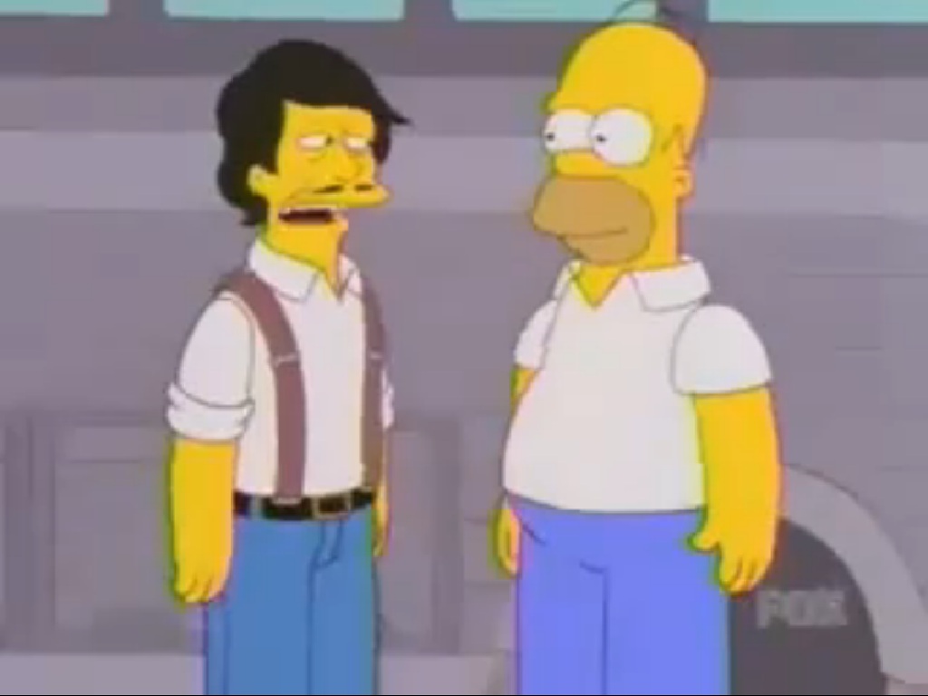 His Name Was Bronson!: Simpsons Spoofs