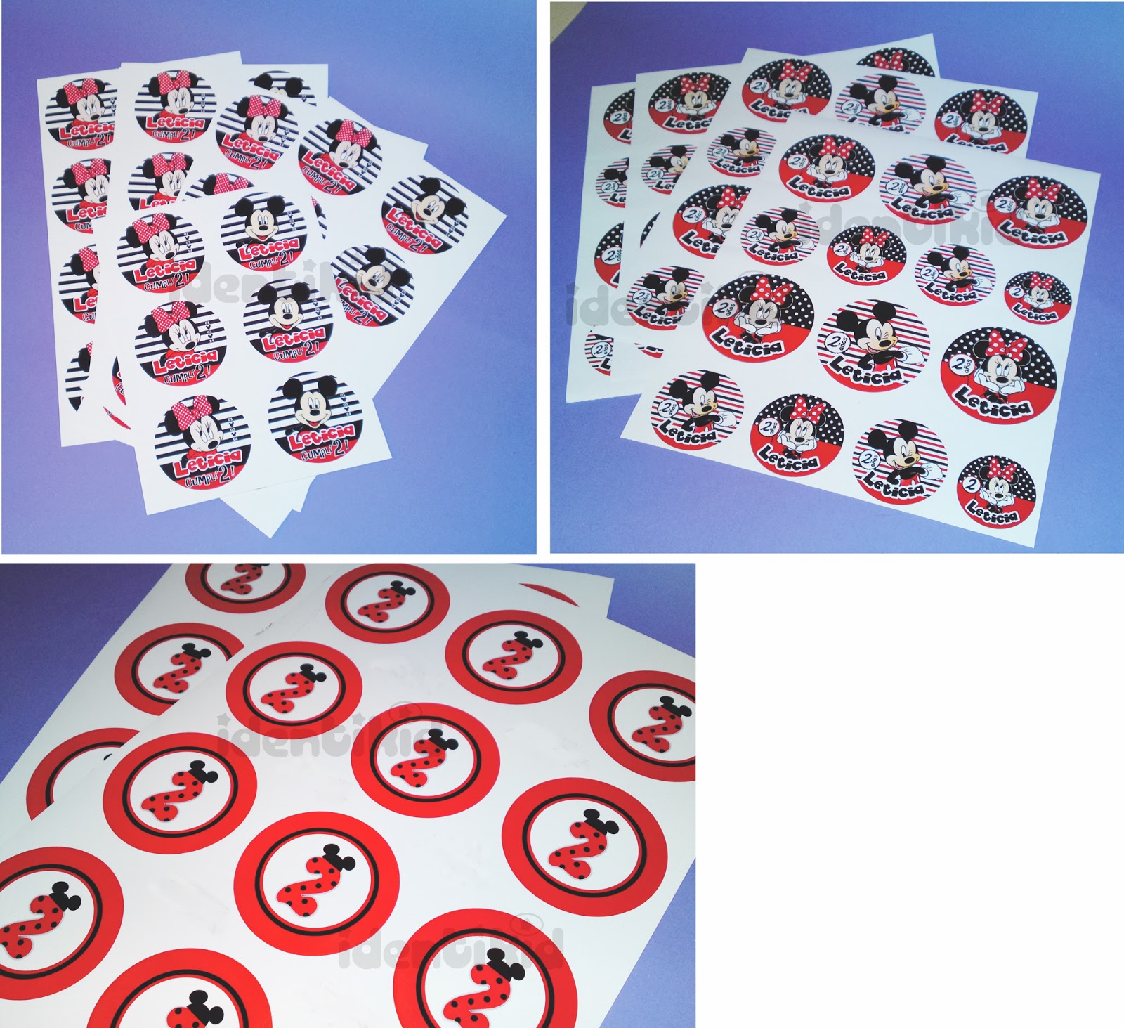 IDENTIKID diseño grafico para eventos: STICKERS para personalizar tus ...