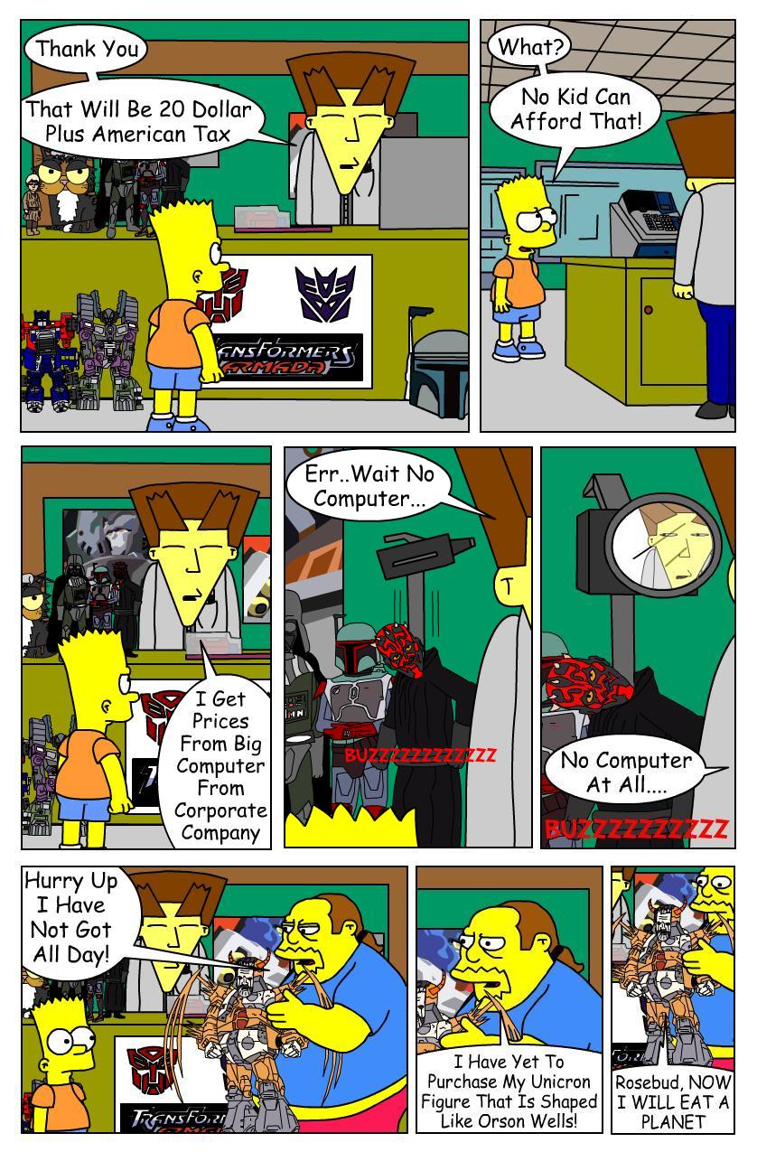 Mike L's Examples of Work: Simpson Fan Comic Act 3