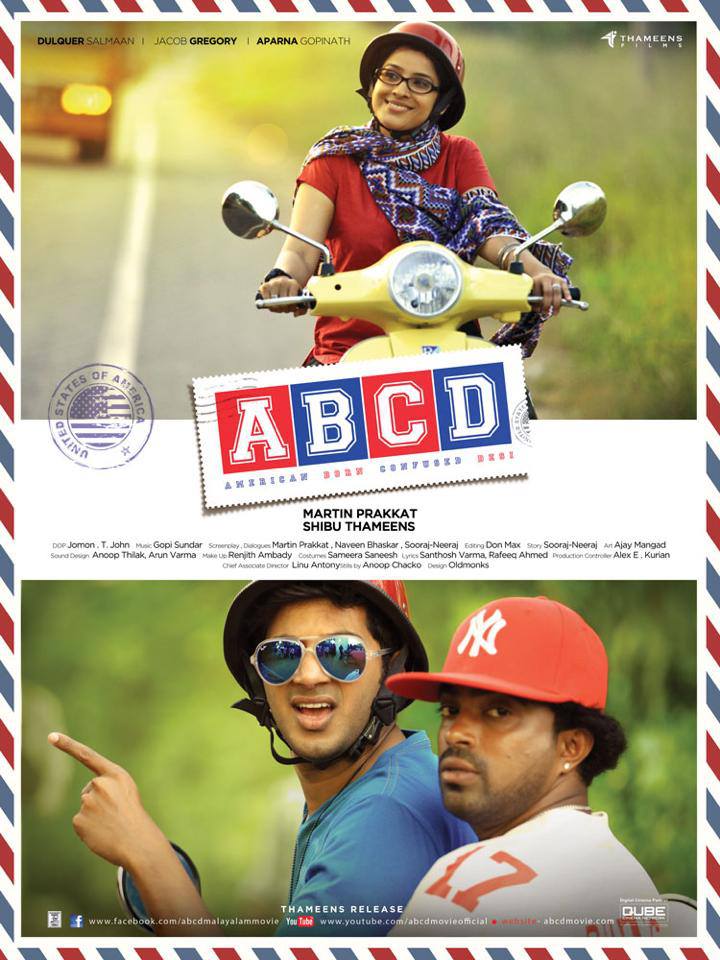 Dulquar Salman Abcd Poster