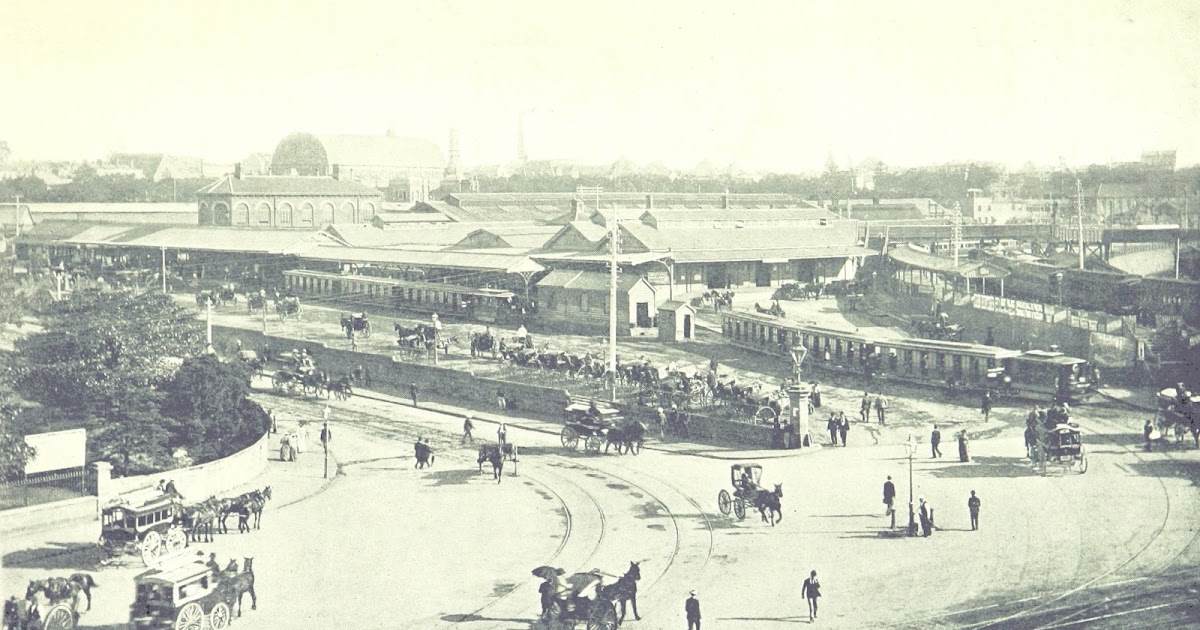Redfern Railway Station, Sydney 1894 - Remembering the Past Australia