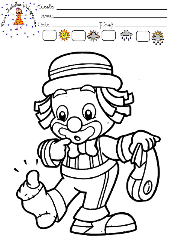 Patati Patata para imprimir e colorir - Mundinho da Criança