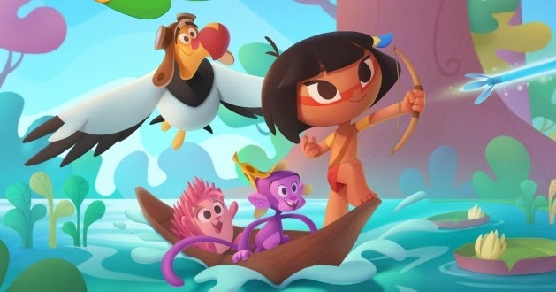 NickALive!: Nickelodeon Brazil to Air 'Tainá e os Guardiões da Amazônia ...