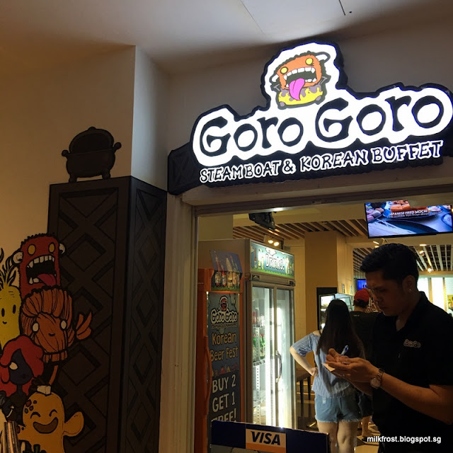 milkfrost's world: Goro Goro Steamboat & Korean Buffet | Dinner with ...