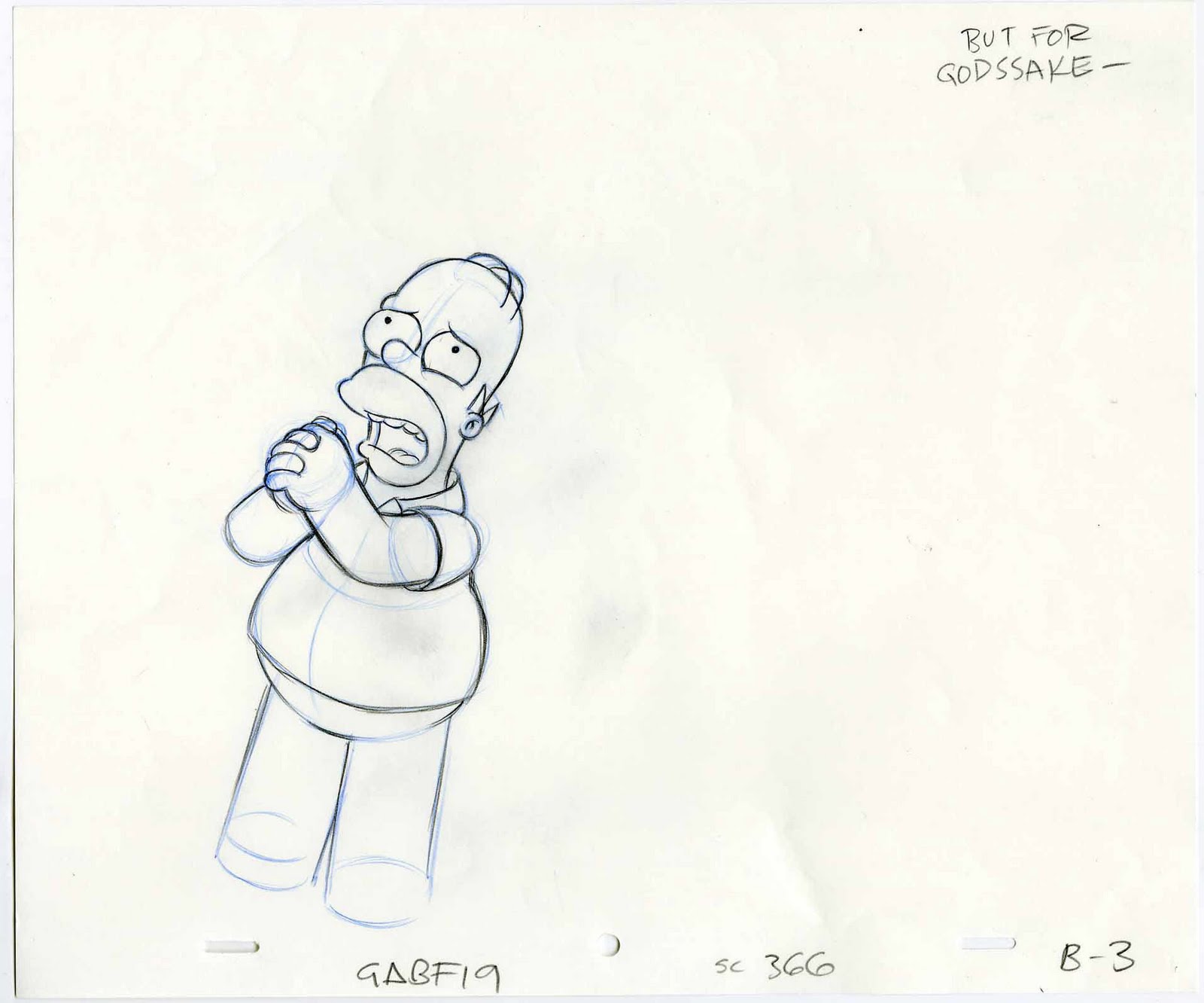 Living Lines Library: The Simpsons (TV Series 1989– ) - Production Drawings