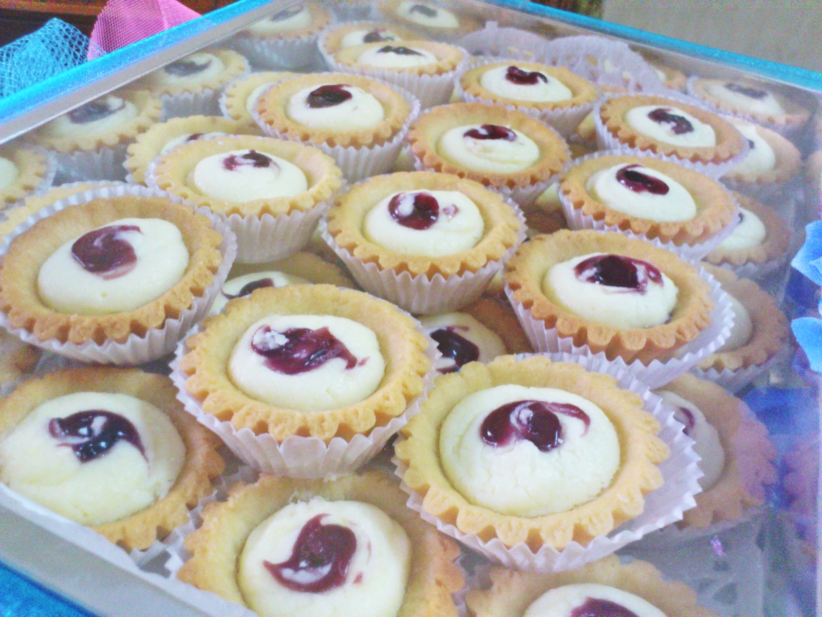 Resepi Rasia Untuk Membuat Cheese Tart Blueberry Gebu Buncit ...