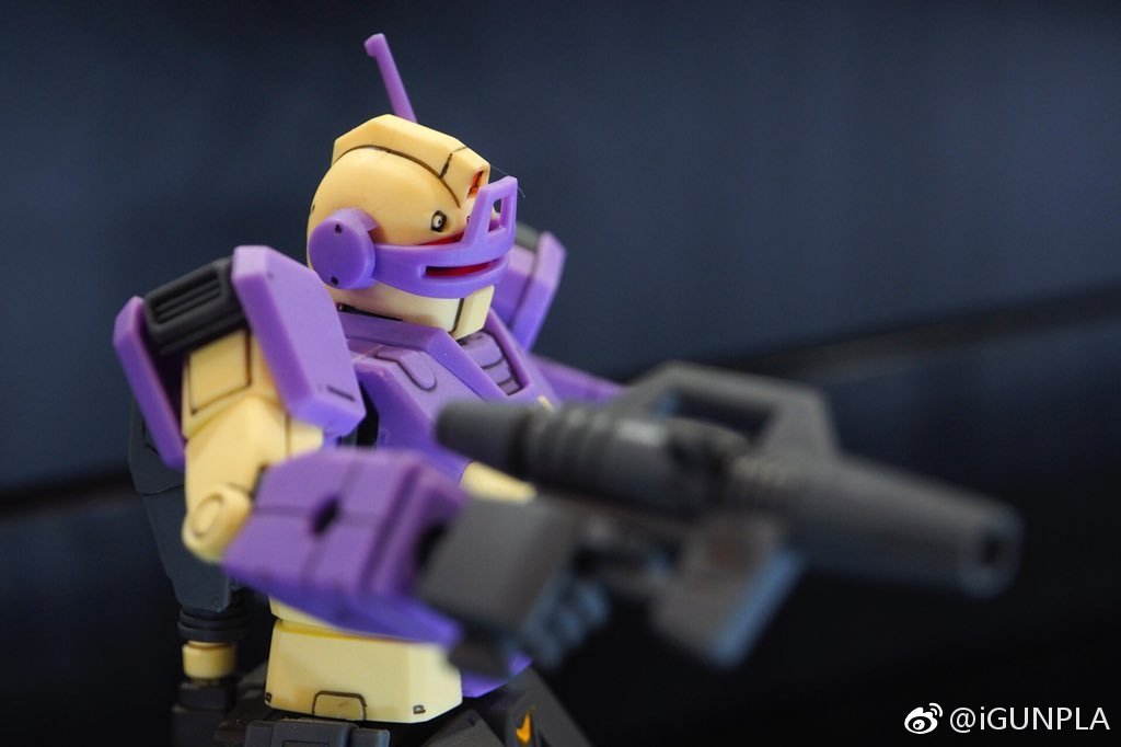 HG 1/144 GM Interceptor Custom [Gundam The ORIGIN MSD] Exhibited at ...