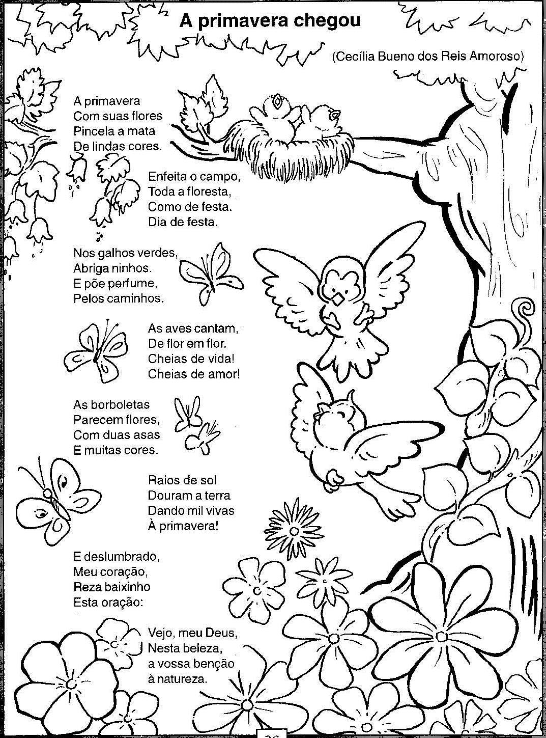 Espaço Alfaletrar: A PRIMAVERA CHEGOU!