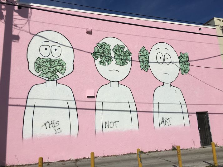 West Palm mural mystery: Was graffiti vandalism or publicity stunt?