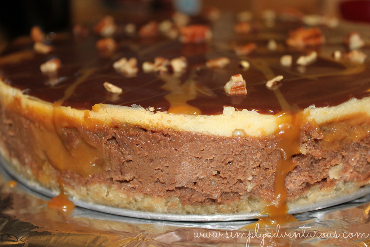 Layered Turtle Cheesecake | Change With Us