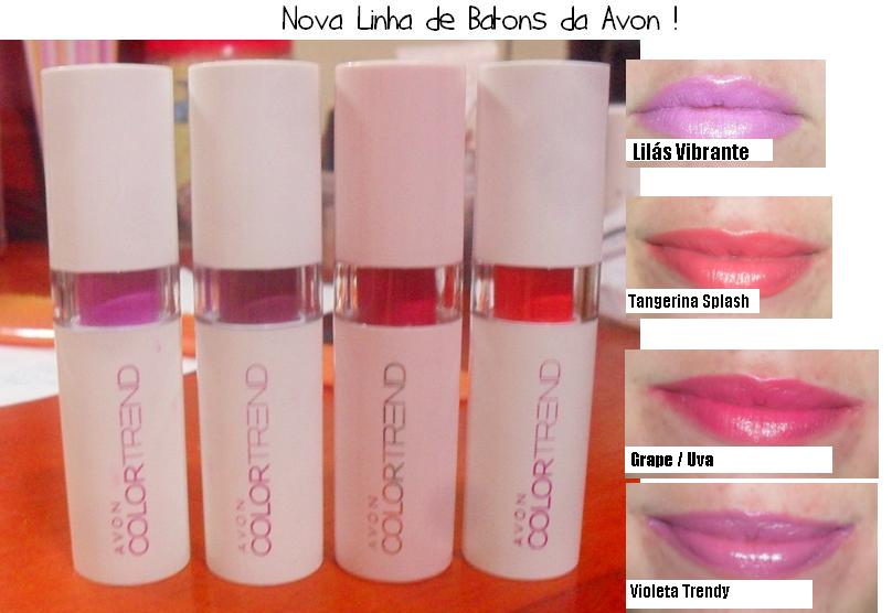 Novos e Lindos batons da Avon ! - Meire Navarini