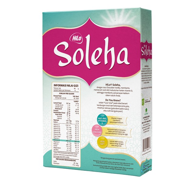 Aisya Indonesia I Pusat Perlengkapan Muslimah: Susu Hilo Soleha