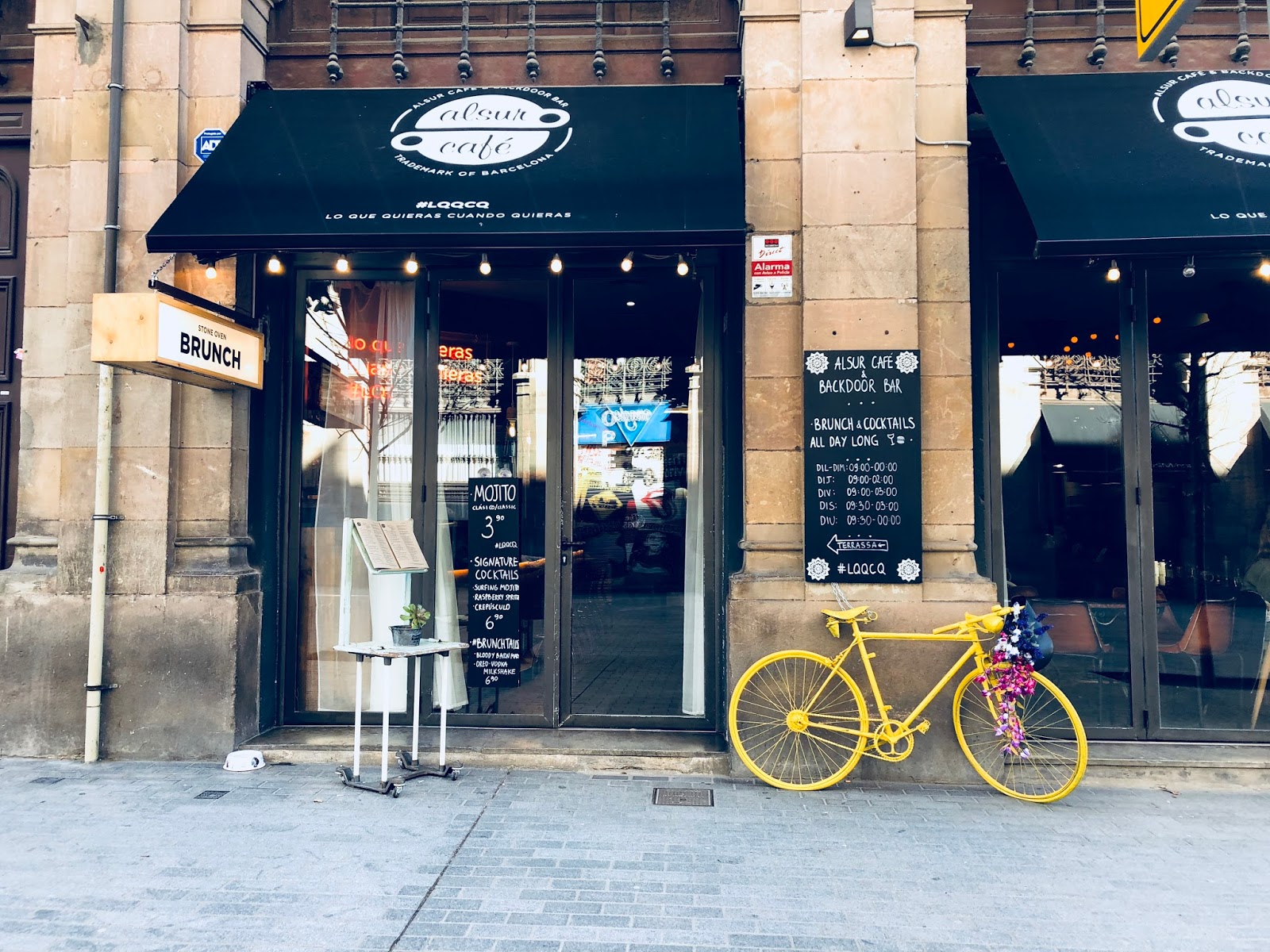 ALSUR CAFÉ ABRE BACKDOOR BAR | TheSinglelist. Blog de Barcelona ...