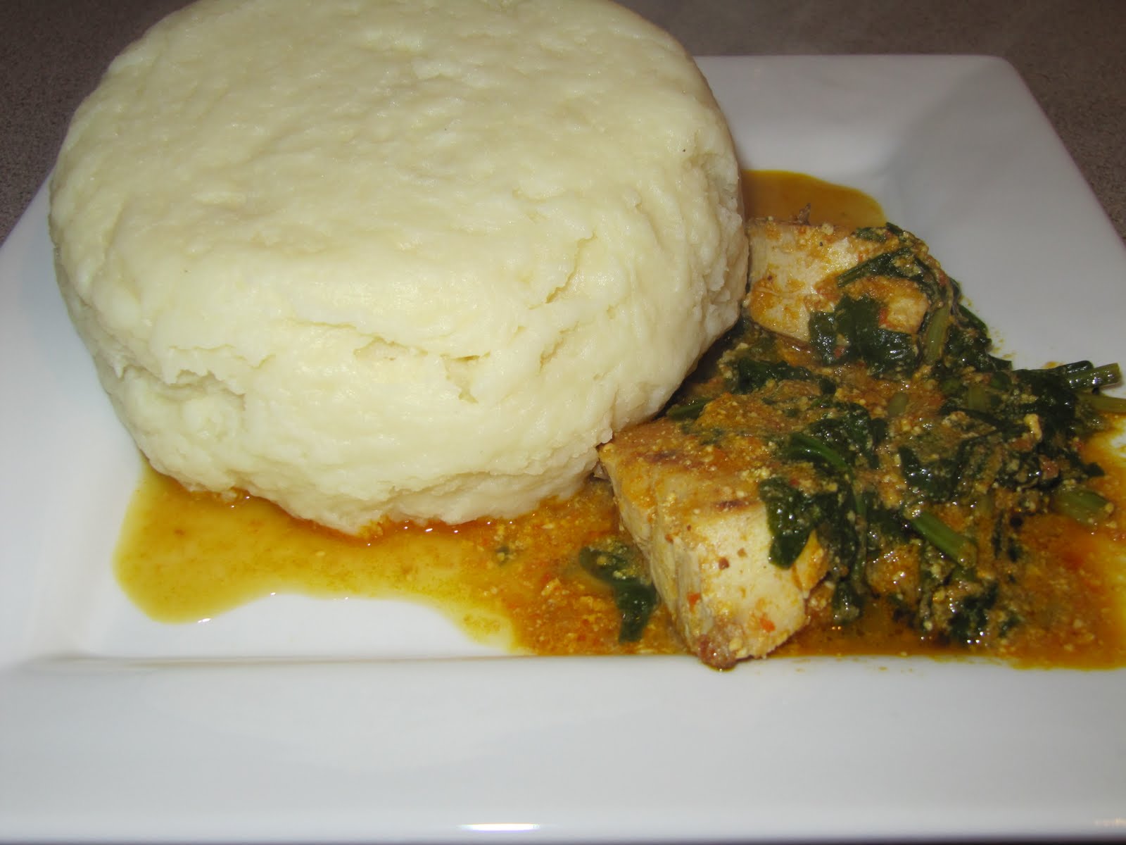 The Fires of Miss Lyn: “Green & Yellow” Egusi Soup