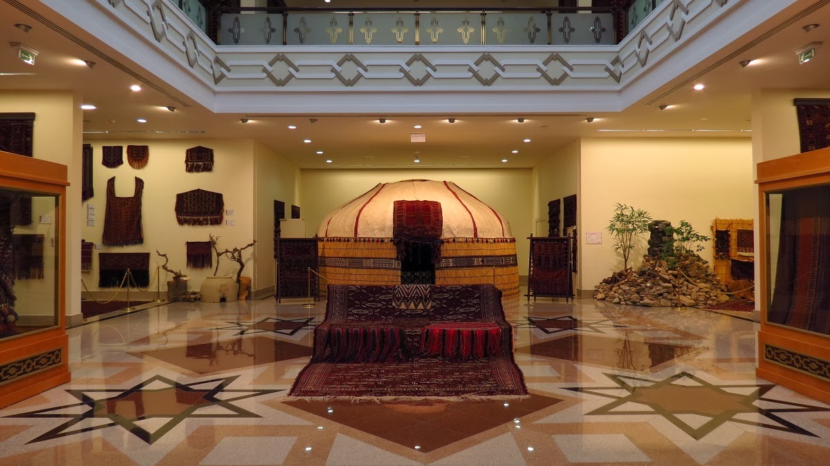 Burn Up the Road: The Carpet Museum; Ashgabat, Turkmenistan