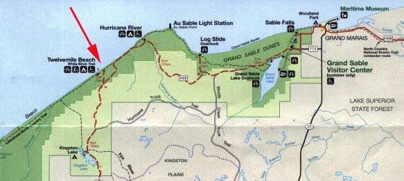 The Agatelady: Adventures and Events: 12 Mile Beach Camping in the ...