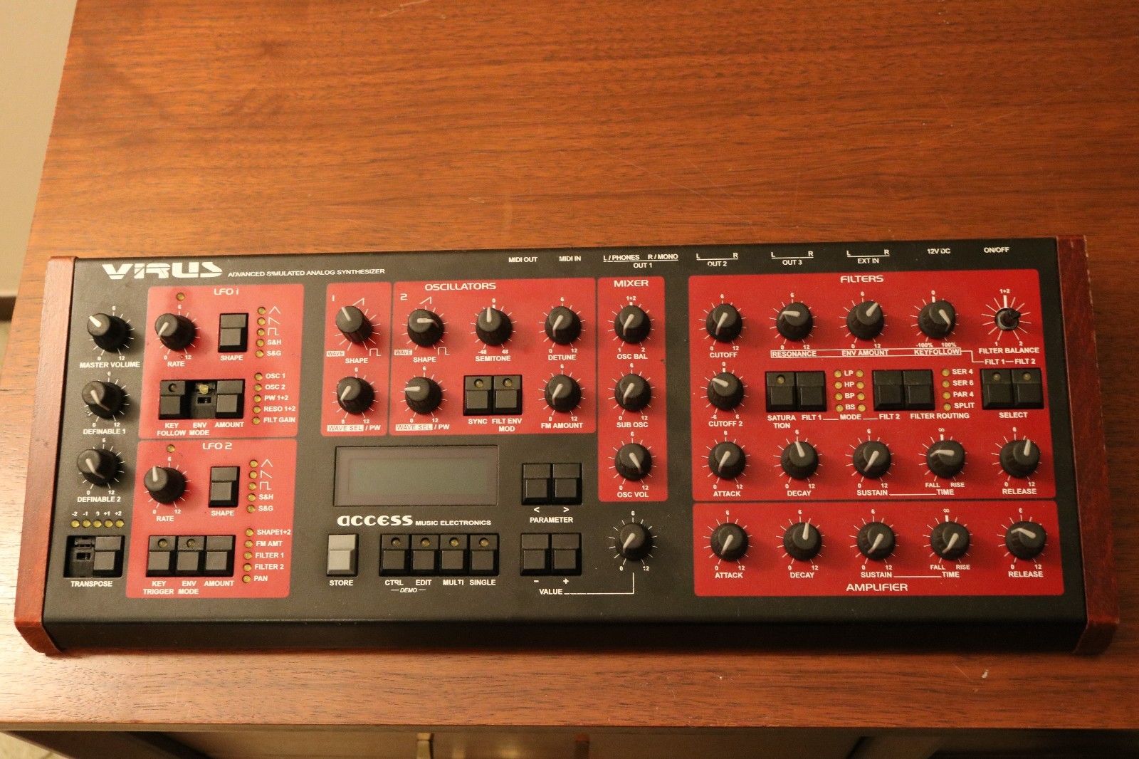 MATRIXSYNTH: Access Virus A - Desktop Synthesizer