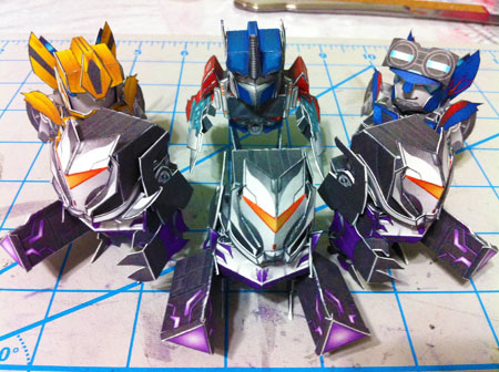 Papercraft - Transformers Vehicon - Papercraft4u | Free Papercrafts ...