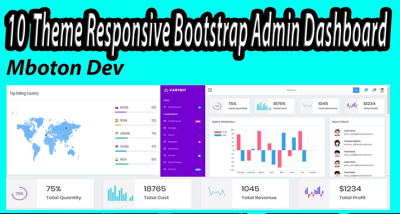 10 Theme Responsive Bootstrap