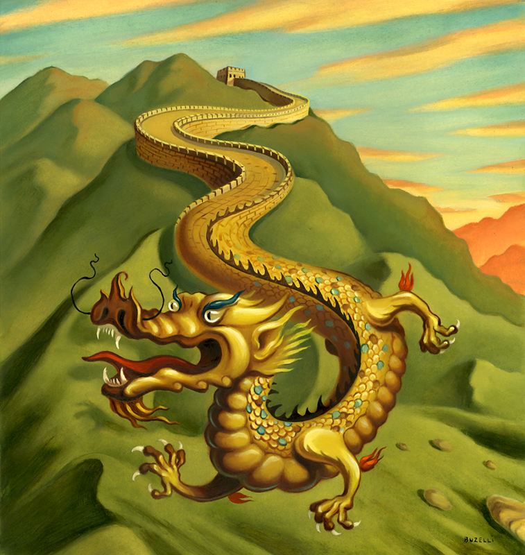 Chris Buzelli (And the year of the Dragon is coming up!) | Surrealism ...