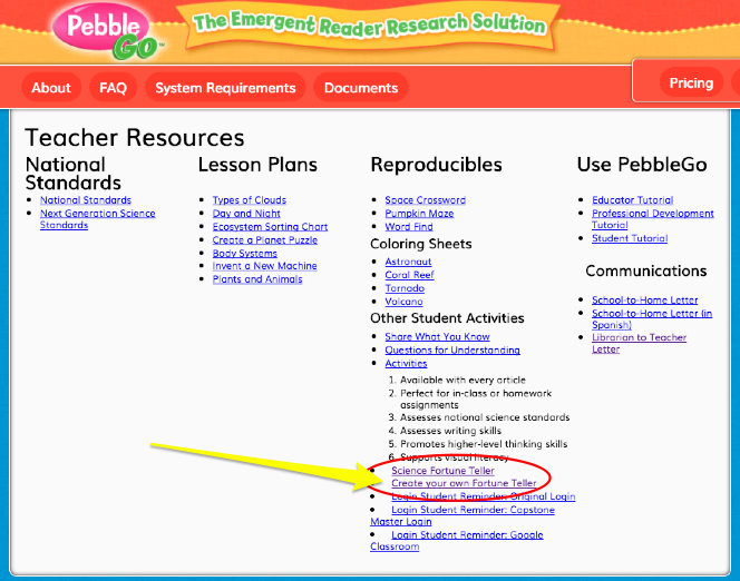 The Library Voice: Bring Research To Life With Fortune Tellers ...