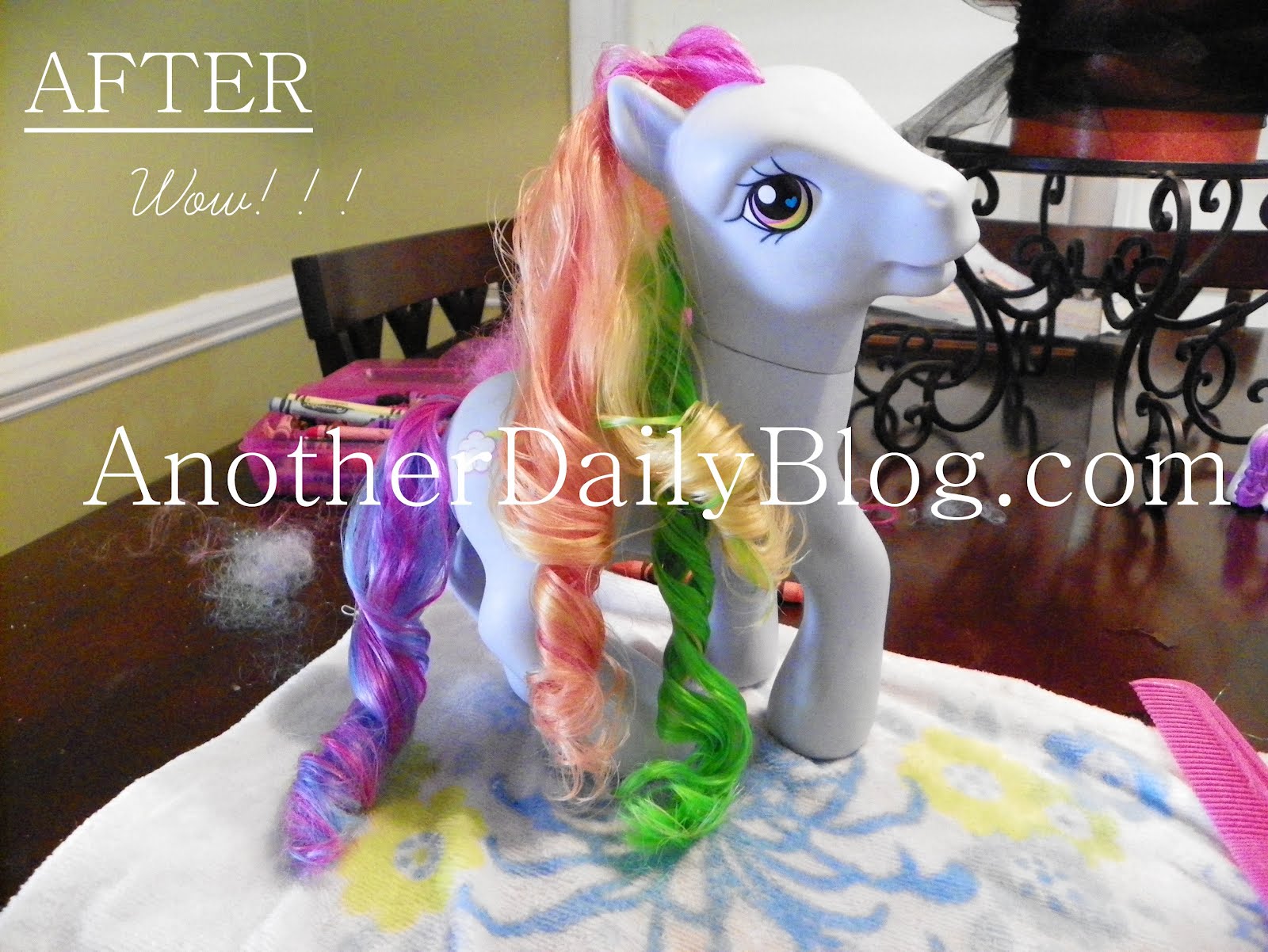 Another Daily Blog: DIY Photo Tutorial: How to Make My Little Pony ...