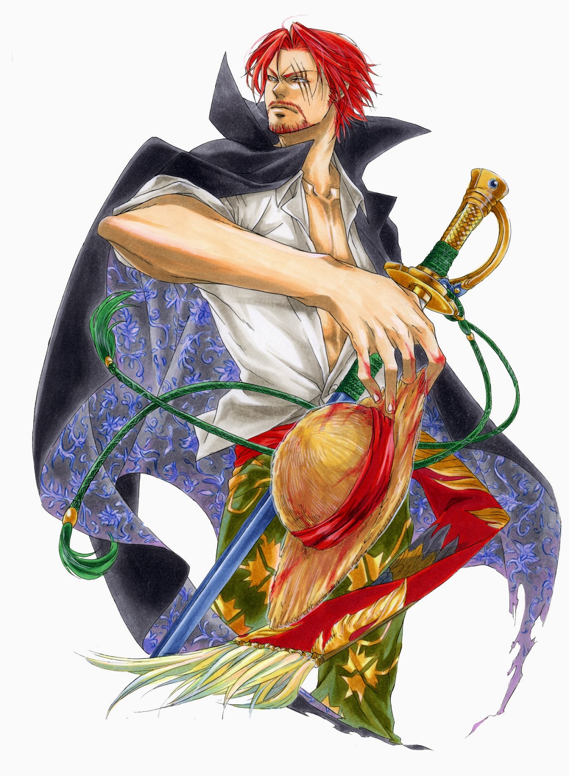 KOLEKSI GAMBAR ONE PIECE: One Piece Shanks 3d wallpaper