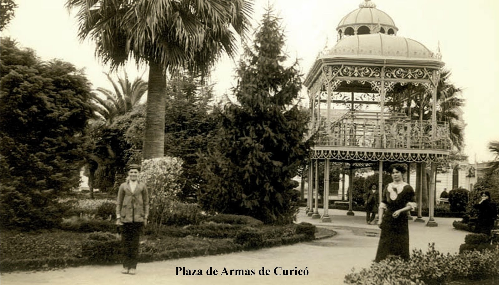 Imágenes de Chile del 1900: Curicó