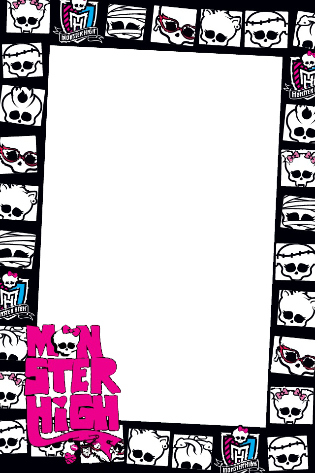 Marcos para fotos de las Monster High - Imagui