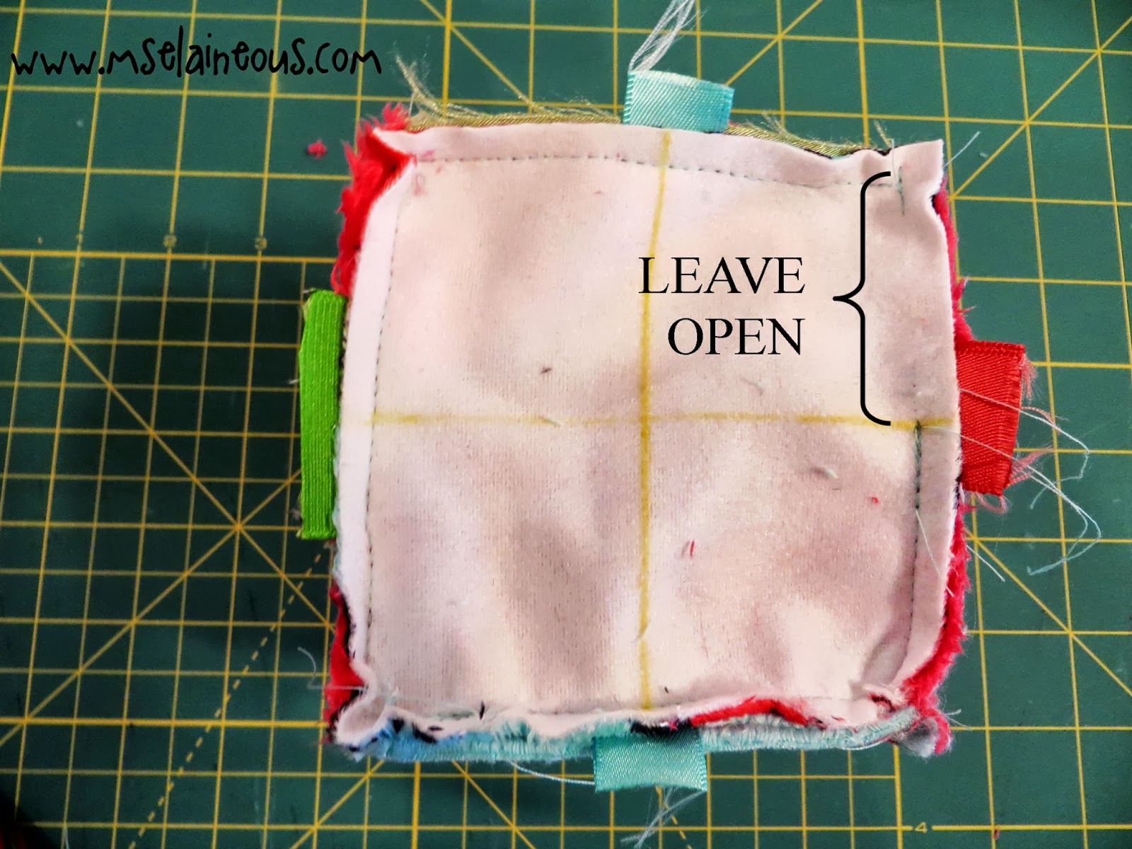 Ms. Elaineous Teaches Sewing: The Cuddle Cube! Free Pattern!