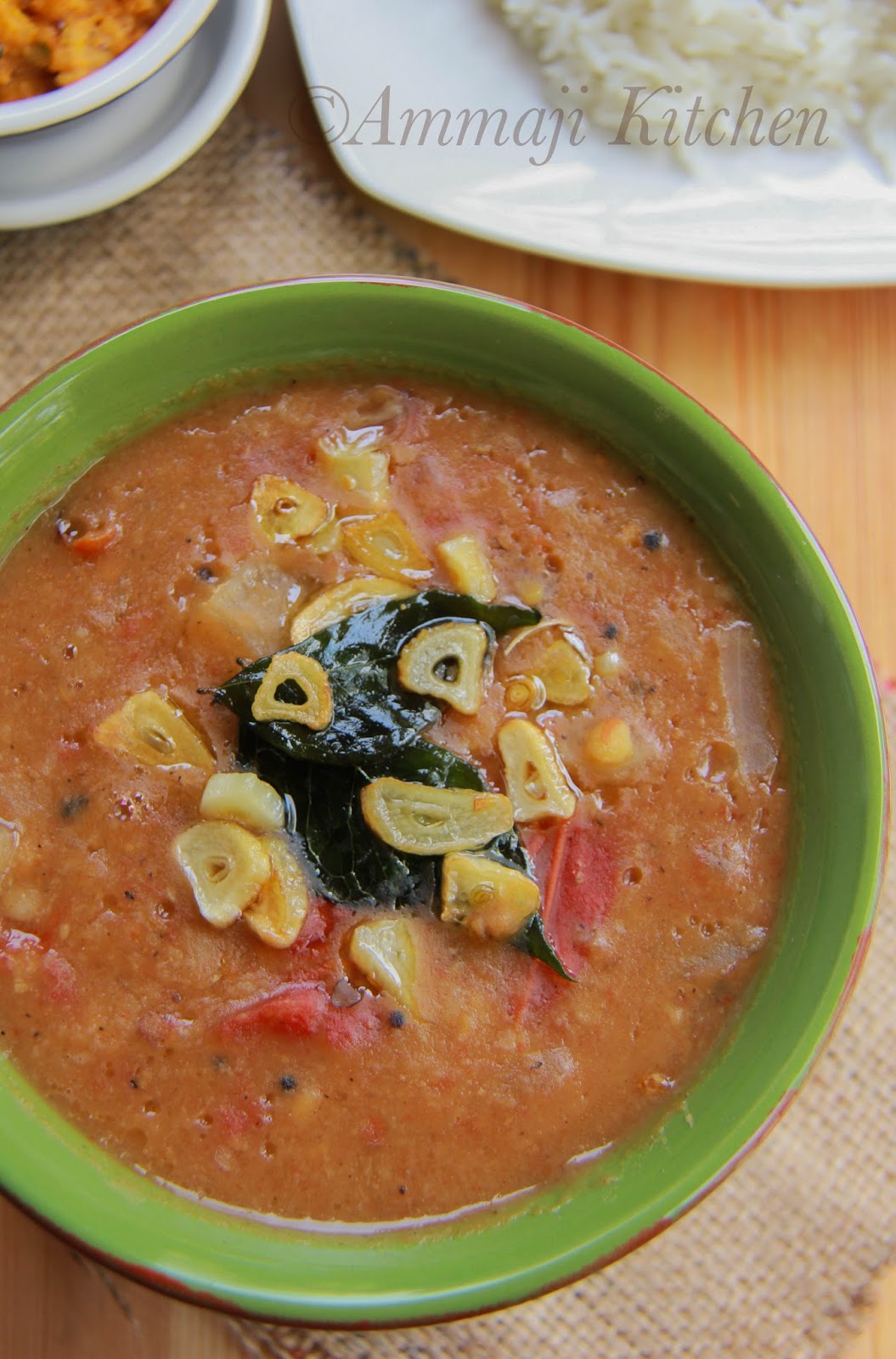 Puducherry Sambar | Indian Food Recipes | Ammaji Kitchen