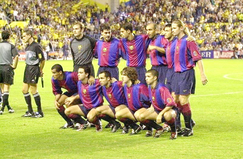 BARCELONA contra Las Palmas 04/11/2000
