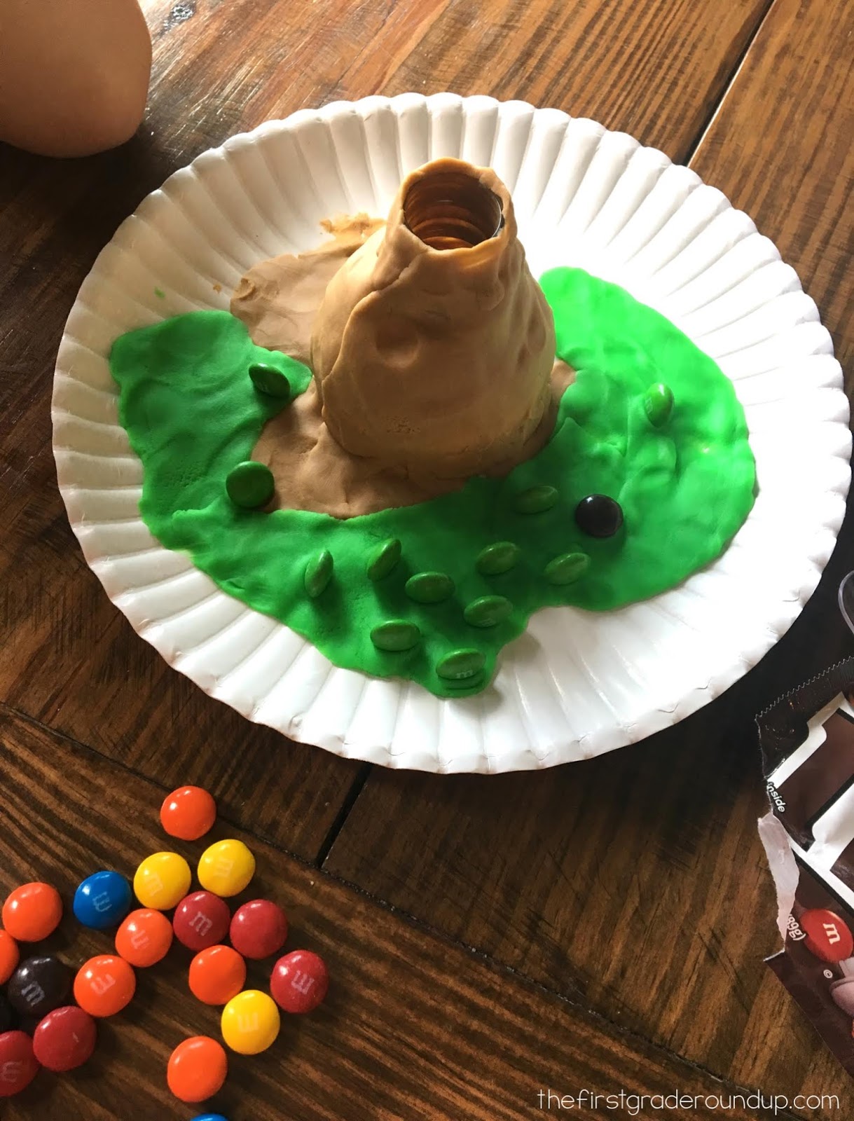 volcano effects science experiment for 2nd grade kids - The First Grade ...