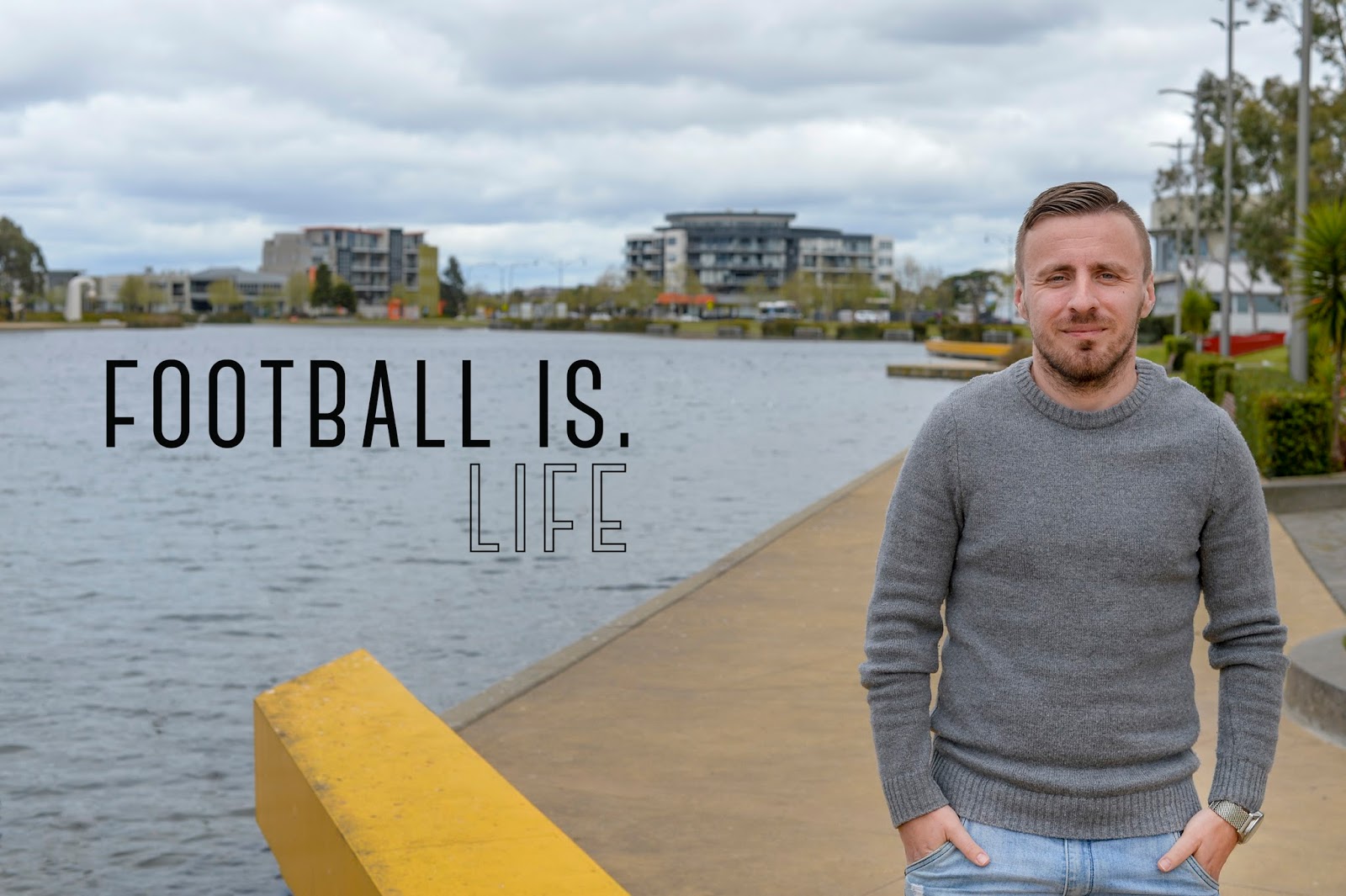 Football is. | Humans of the Beautiful Game: Nikola Markovski