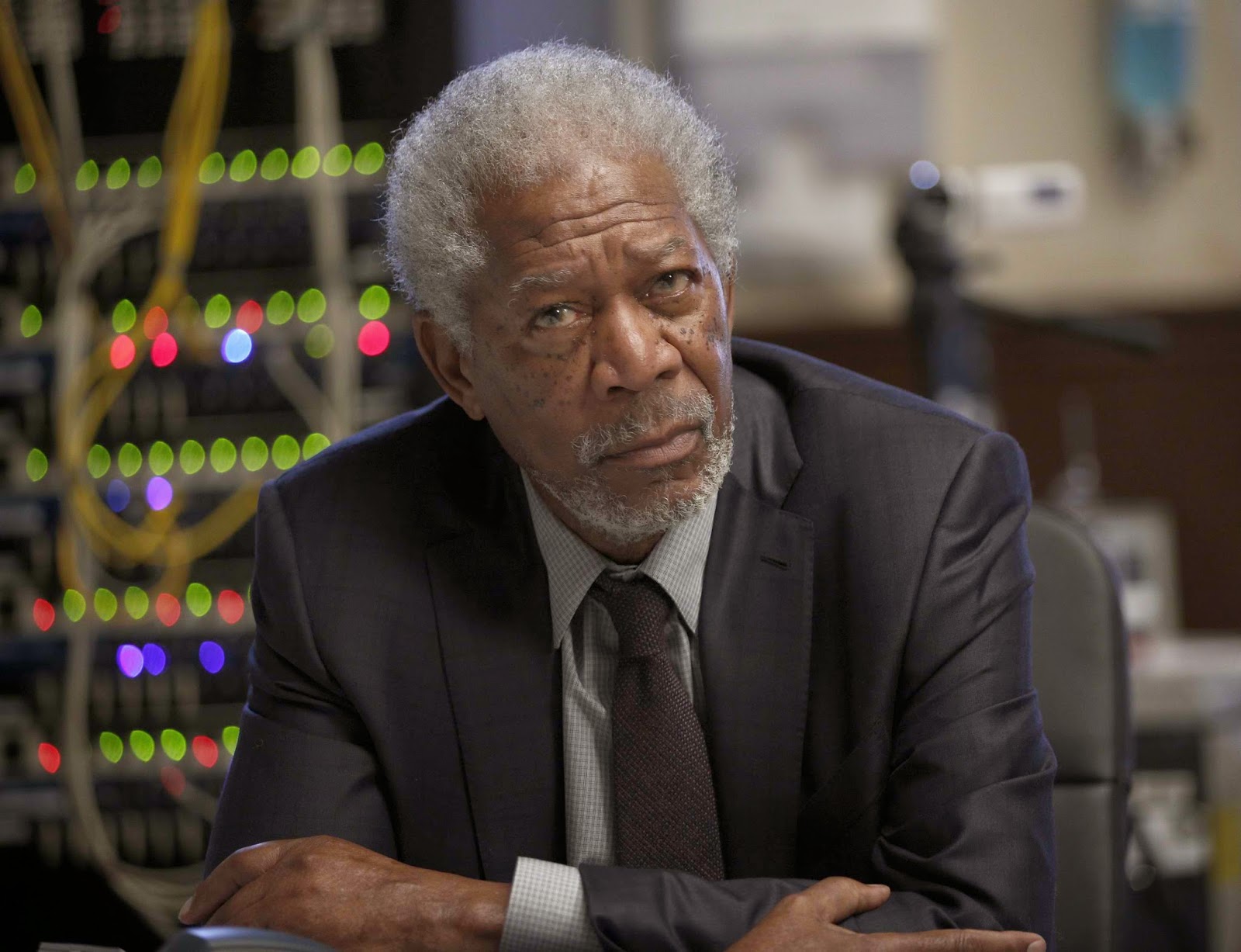 Movie Buff's Reviews: Morgan Freeman In "Lucy"