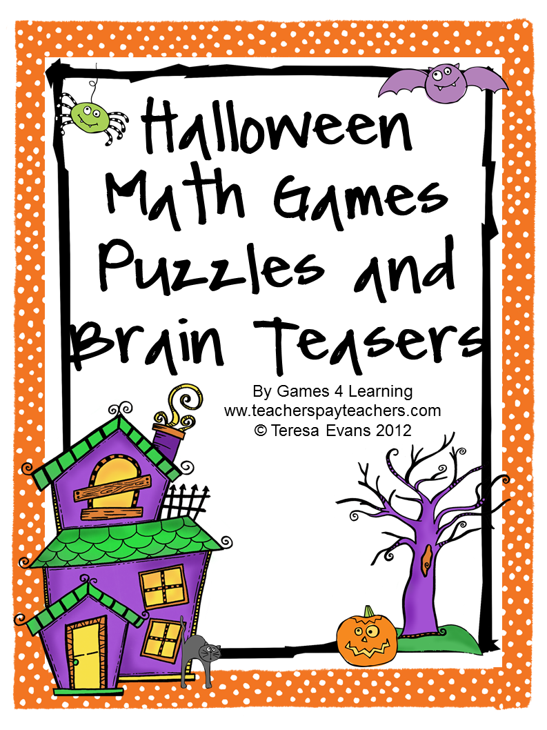 Fun Games 4 Learning: Halloween Math Fun!