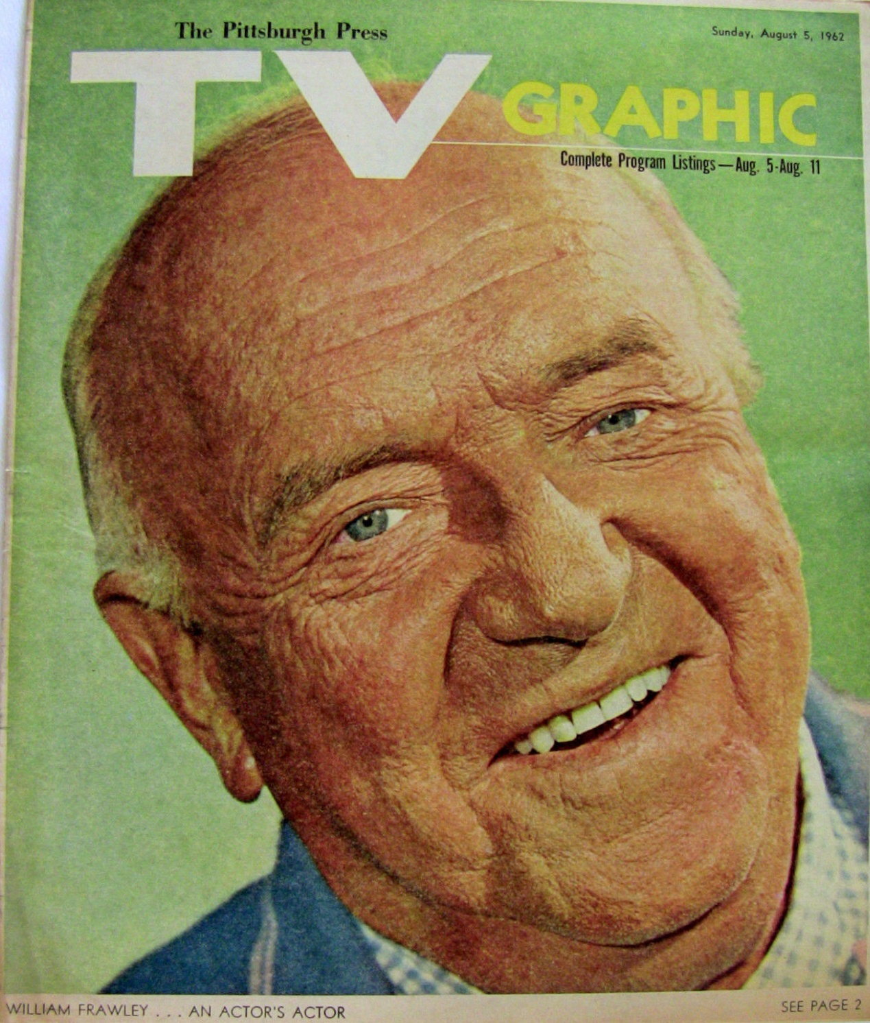 Tralfaz: Pies, Co-Stars, Baseball and Bill Frawley