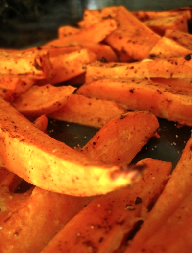 Christyna in the Kitchen: Zesty Yam Fries