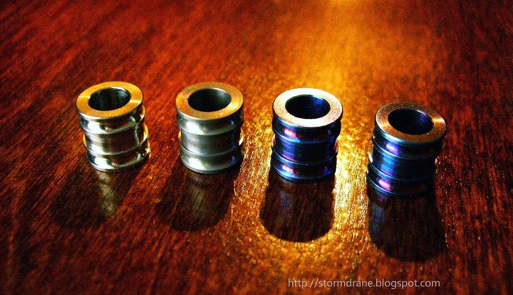 Stormdrane's Blog: Heat/Flame Anodizing Titanium Project for Paracord ...