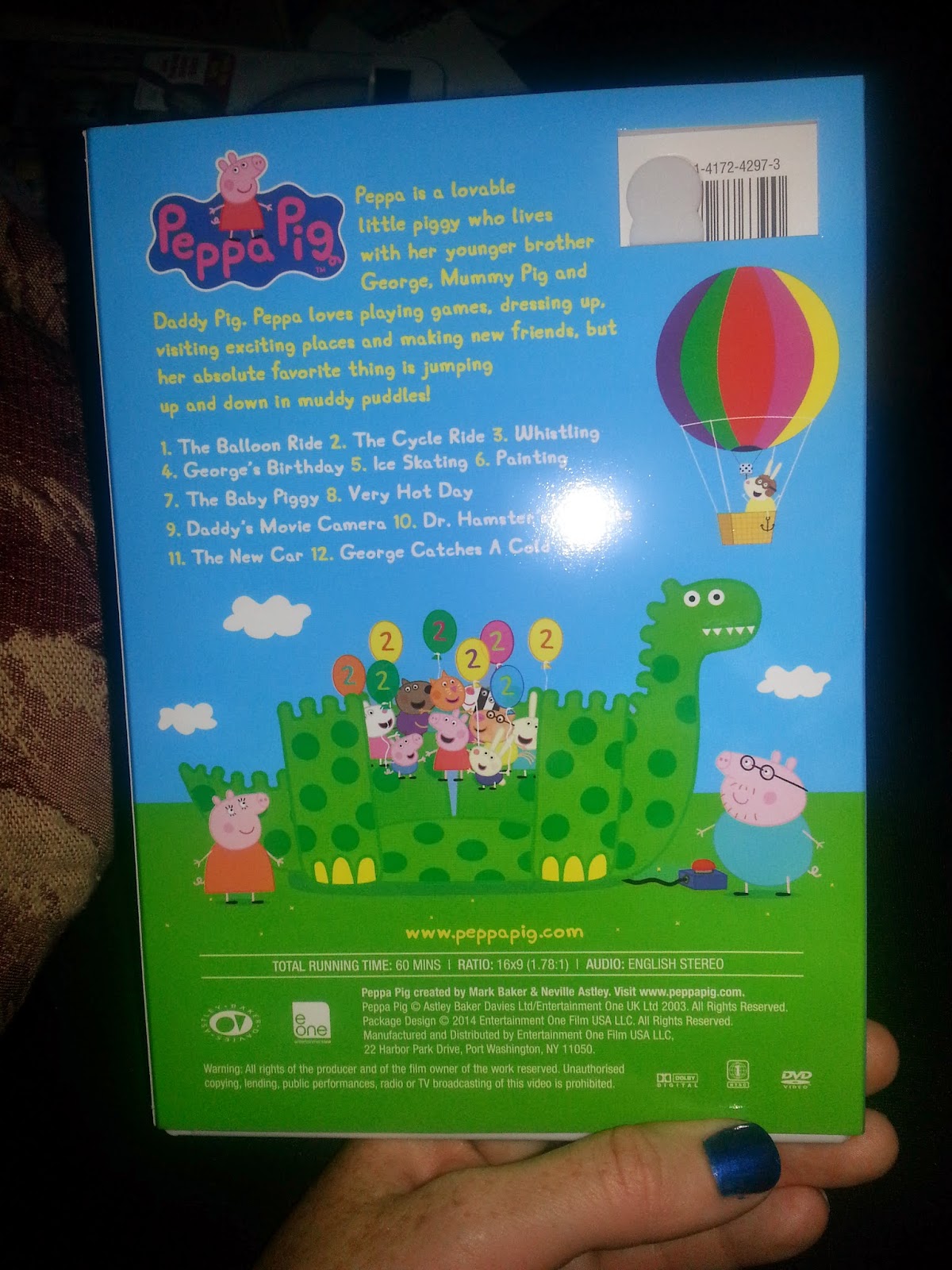 Peppa Pig The Balloon Ride Dvd Review Release Date August 12 - Momma4Life