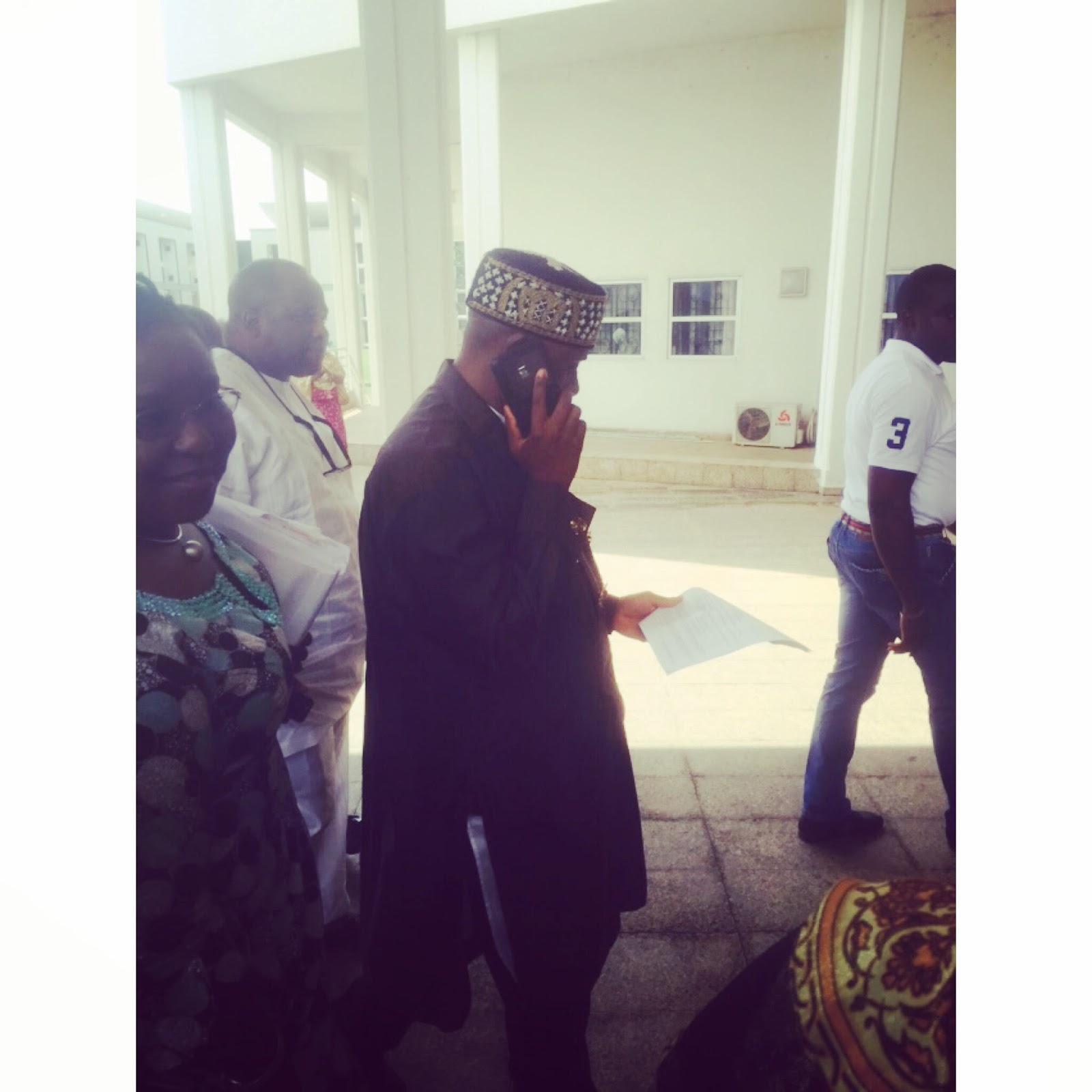 More photos: Rotimi Amaechi arrives National Assembly