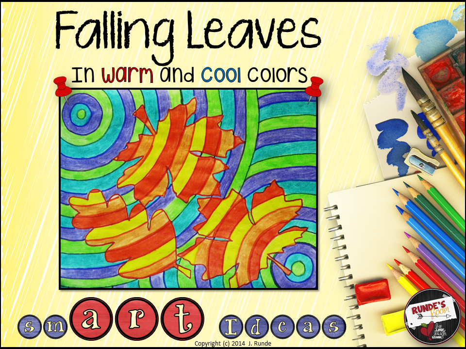 Falling Leaves in Art Class | RUNDE'S ROOM